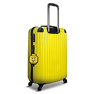 LEGO Iconic Boy Silicone Luggage Bag Tag for Travel, Gym, School, or Backpack