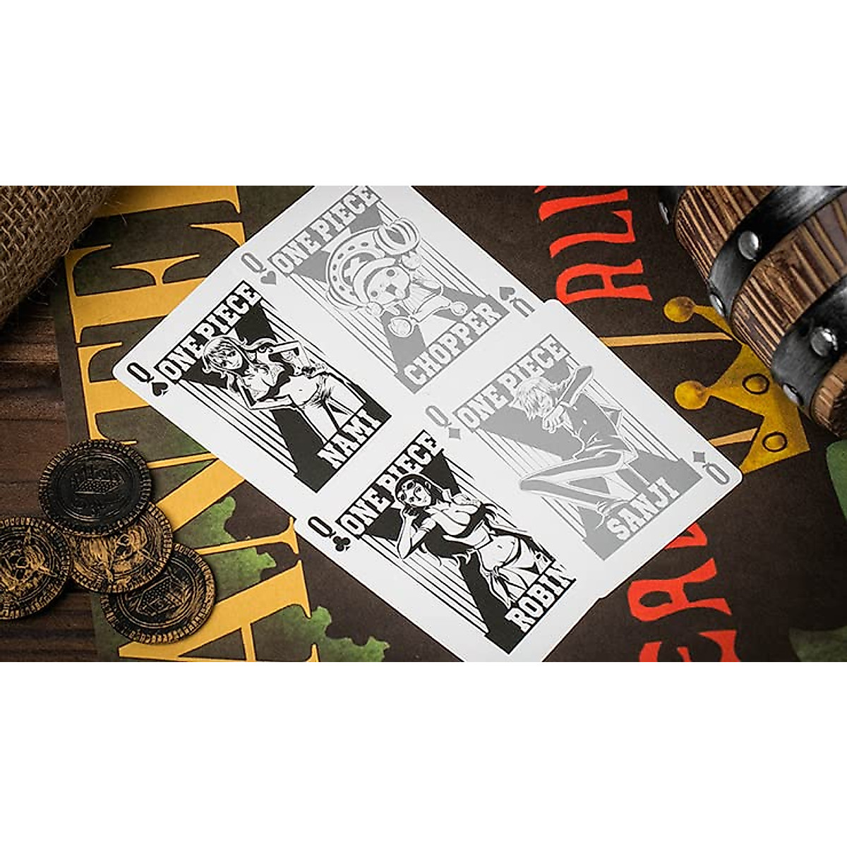 MJM One Piece - Brook Playing Cards