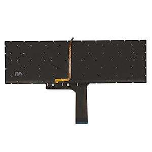 Replacement Keyboard for MSI GS75 GE75 GF75 GE72 GP75 GT72 GE72VR GL75 GL72 GP62 GL72 GL65 GL62 GL62M GL63 GS63 GS63VR GE63 GE62 Series Laptop with Backlit US Layout