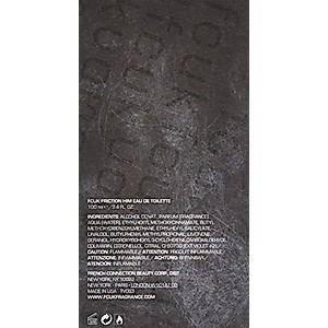 FCUK Friction Pulse Eau De Toilette Spray for Men, 3.4 Ounce