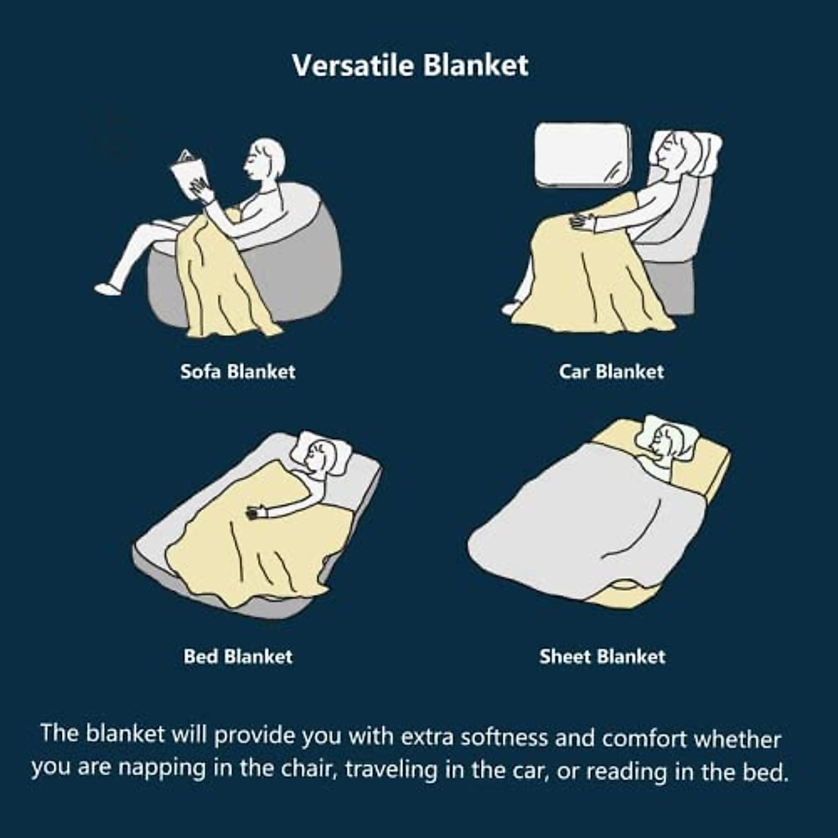 Flannel Blanket,Sheet Blanket,Flower of Life with Stars Spiritual Symbol Sacred Geometry Ancient,Soft Cozy Lightweight Fluffy Fleece Throw,60x80 Inch