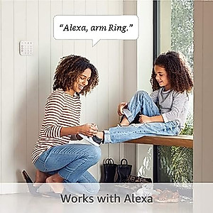 Like-New Ring Alarm 8-piece kit (2nd Gen) – home security system with optional 24/7 professional monitoring – Works with Alexa