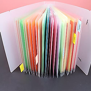 Cookie Stencil Storage Binder Die Cut and Stamp Storage Folder Baking Stencil Organizer Scrapbooking Cutting Dies Stencil Storage Book Collections Case Organizer (One Pocket 50 Pages)