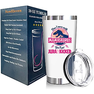NewEleven Christmas Gifts For Mom - Birthday Gifts For Mom From Daughter, Son, Kids, Husband - Wife Gifts - Unique Present Ideas For Mom, Mother In Law, Wife, New Mom - 20 Oz Tumbler