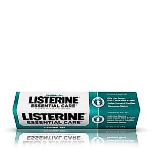 Listerine Essential Care Toothpaste, Powerful Mint Gel, 4.2 Ounce
