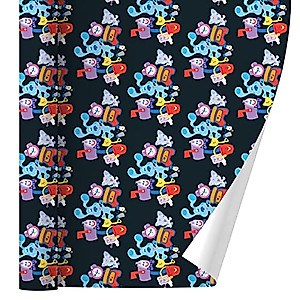GRAPHICS & MORE Blue's Clues Friend Group Gift Wrap Wrapping Paper Rolls