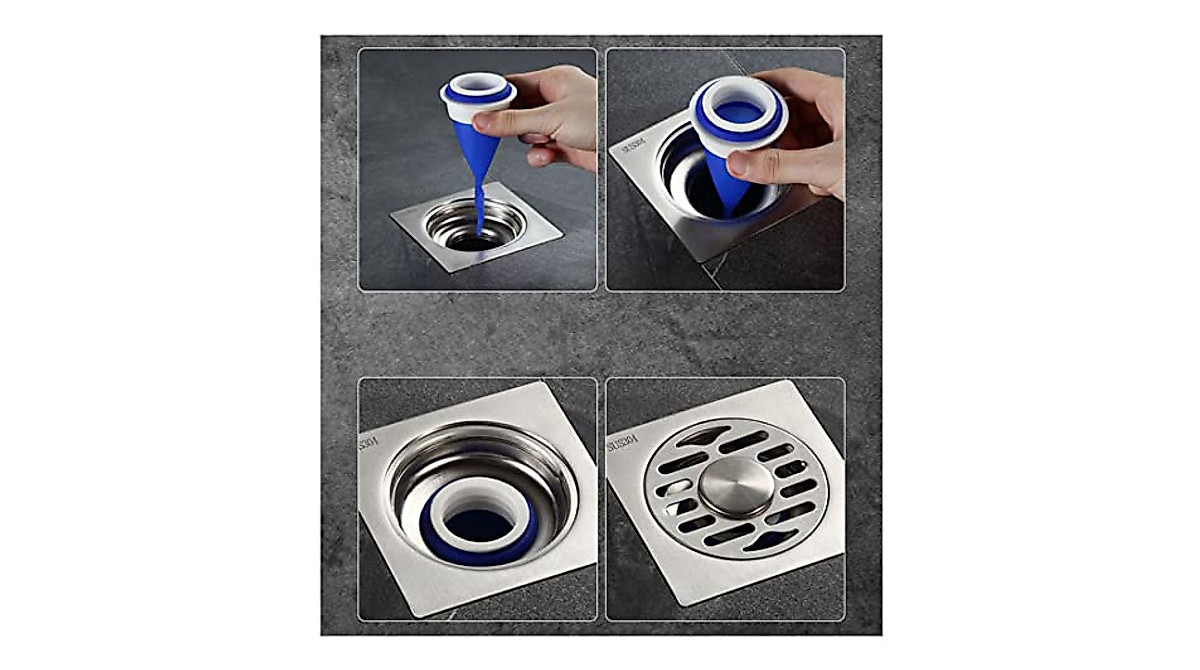 Adjustable Shower Drain Valve for Odor Prevention