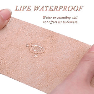 HerMia Cohesive Medical Tape, Self Adhesive Bandages, Breathable Waterproof Elastic Athletic Non-Woven Bandage, 8 Rolls Sports Wrap Tape for Wrist and Ankle