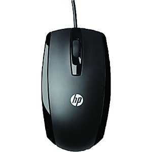 HP X500 - Wired USB Mouse for Windows PC Desktop, Laptop, Notebook, Mac, computerand Chromebook, for Righty or Lefty Use (E5E76AA#ABA),Black