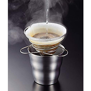 SOTO Helix Coffee Maker - Lightweight, Flexible, High-grade Stainless Steel, and Collapsible Coffee Maker for 2 People