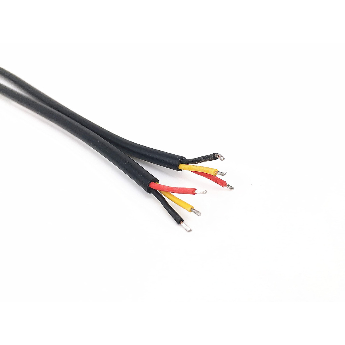 6 Pair Black 3 Pin Waterproof Connector，Waterproof Male Female Connector Cable led Connector，led 3 pin Waterproof Connector ，for for Garden Lights Path Lighting,Indoor/Outdoor LED Strip Lights