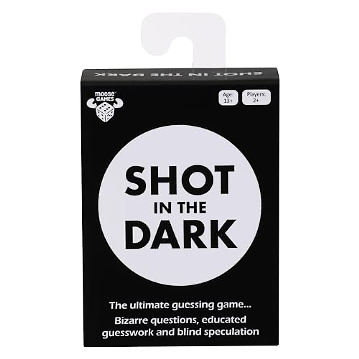 Shot In The Dark - Moose Games - The Ultimate Unorthodox Quiz Game, Multicolor, 91022