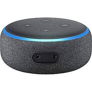 Amazon Echo Dot (3rd Gen) - Smart speaker with Alexa, Charcoal (Used)
