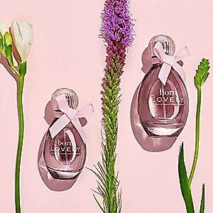 SJP Born Lovely Lush, Sweet, Elegant Amber Floral Eau De Parfum Spray Fragrance for Women - Mandarin, Peony, Honeysuckle, and Freesia - Intense, Long Lasting Scent - 1.7 oz