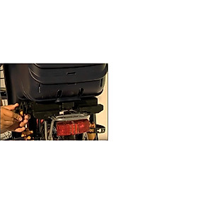 Bellelli Child Bike Seat, Kids Bike Seat Carrier, Child Seat for Bikes, Pepe, Clamp with Rack Mount, Blue, Made in Italy