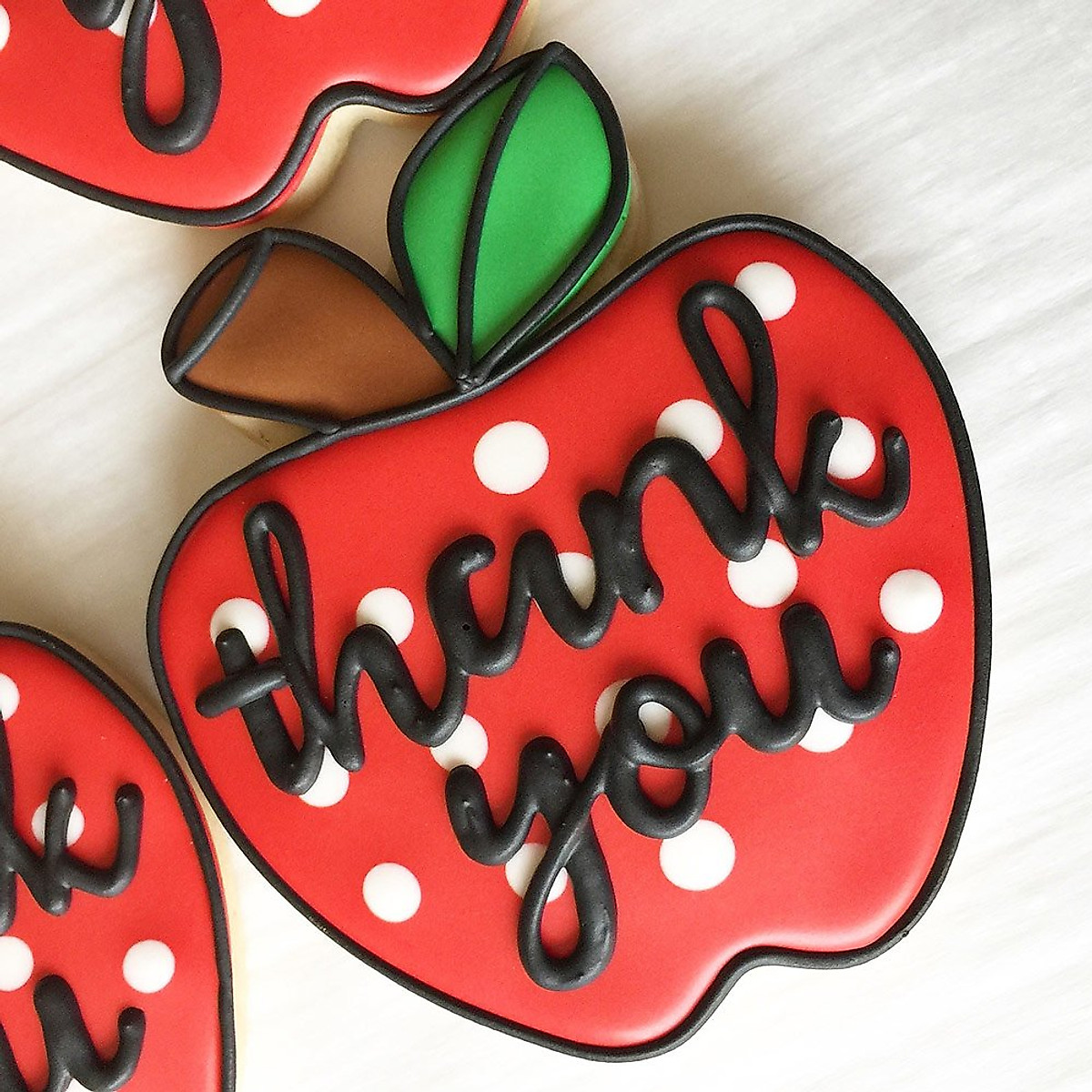 Apple Cookie Cutter, 3.5" Made in USA by Ann Clark