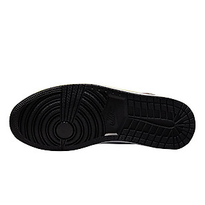 Nike Women's WMNS Air Jordan 1 Mid Trainers, White Blue, 10 Men