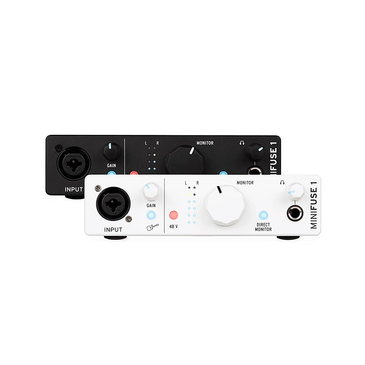 Arturia MiniFuse 1 - Compact USB Audio Interface with Creative Software for Recording, Production, Podcasting, Guitar - Black