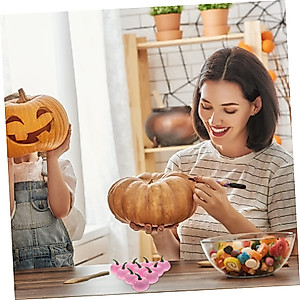 IMIKEYA 48 Pcs Artificial Pumpkin Mini Fake Pumpkins Halloween Centerpiece Small Pink Pumpkins Decorations Lifelike Pumpkins Simulation Pumpkin Decor Household Foam Little Pumpkin