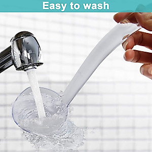 [4 Pack] 5 oz Plastic Punch Bowl Ladle - Clear Serving Spoon for Dressings, Soup, Sauce, Fruit Juices in Cocktail Parties Banquets Catering, One-Piece Disposable Commercial Grade Acrylic Scoop