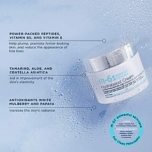 m-61 Hydraboost Cream - Ultra-hydrating and nourishing face cream with peptides, vitamin B5 & tamarind