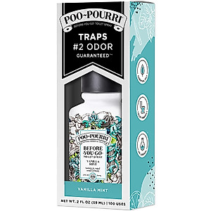 Poo-Pourri Before You Go, Vanilla Mint Scent, 59 ml (Pack of 1)
