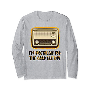 "SLOGAN VINTAGE" Long Sleeve T-Shirt