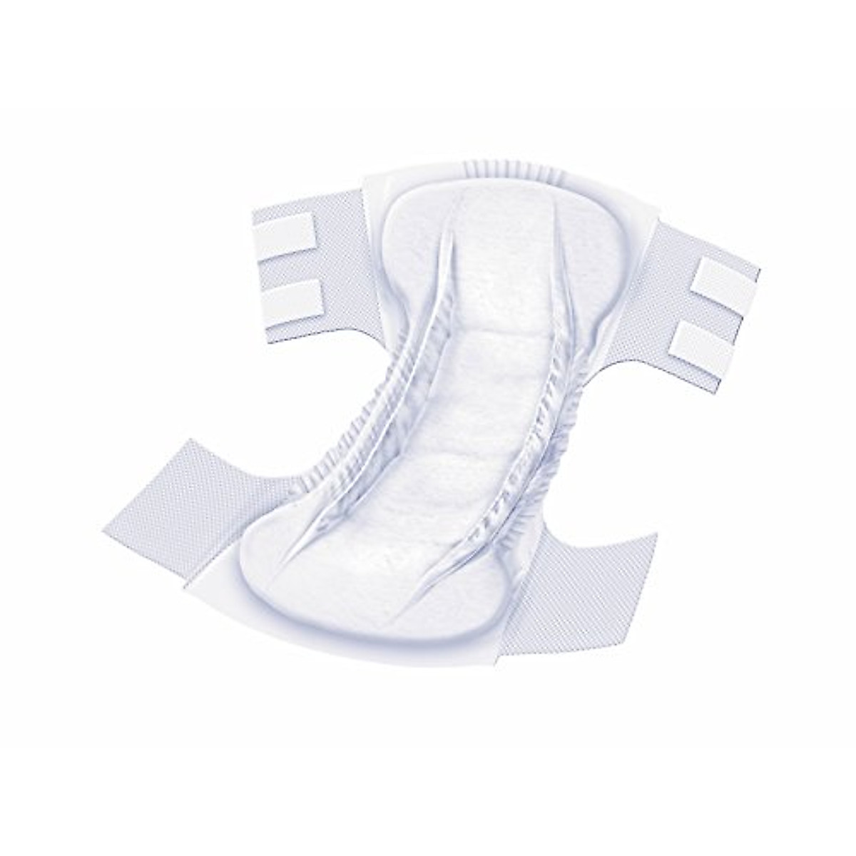 Medline Extended Wear Overnight Adult Briefs with Tabs, Maximum Absorbency Adult Diapers, Large (60 Count)