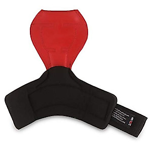 2018 Cobra Grips Flex Model Weight Lifting Gloves Heavy Duty Straps Alternative Power Lifting Hooks Best for Deadlifts with Padded Wrist Wrap Support Bodybuilding (Medium, Red Rubber)