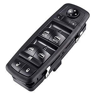 PUENGSI Master Power Window Switch for | 2009-2012 Dodge Ram 1500 2500 3500 | Replaces OE 4602863AB, 4602863AC, 4602863AD
