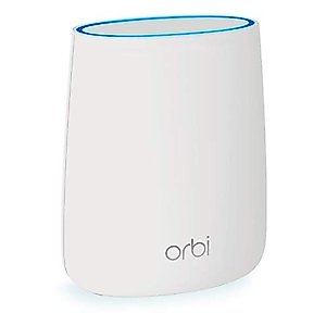 NETGEAR Orbi Whole Home Wifi System Add-On Satellite - White (Renewed)