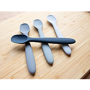 Lila & Jack 4pc Silicone Baby Feeding Spoon Set