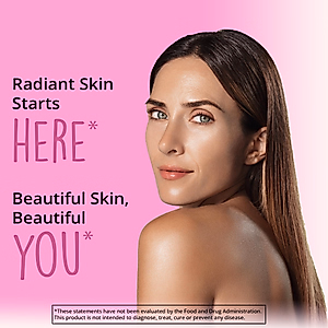 Vegan Collagen Builder w/ Hyaluronic Acid – Hair Skin and Nails Vitamins for Youthful Glow | Keratin & Elastin Booster | Bones, Cartilage, Tendons | Vitamin A, L-Lysine | Vegetarian | Non-GMO, 60 Ct