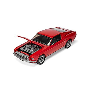 Airfix Quickbuild Ford Mustang GT 1968 Red Brick Building Plastic Model Kit Car J6035