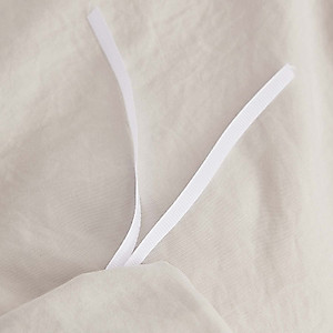 2pcs Twin Duvet Cover Set - Twin XL Comforter Cover with Zipper Closure Convenient for Youth Students in Dormitory Housing & Suite - Durable Bedding Set with Grey Ruffles Chic for Inns Hotels