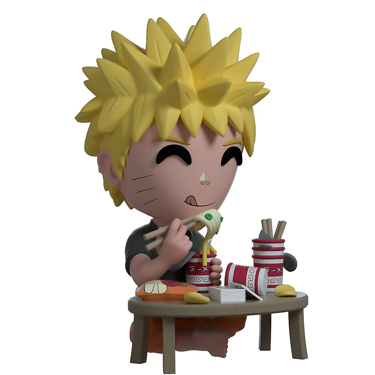 Youtooz Naruto Ramen 3.9" Inch Vinyl Figure, Collectible Uzamaki Naruto Ramen from Anime Naruto by Youtooz Naruto Collection