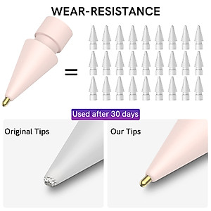 Apple Pencil 1st Generation Case + 3 Pack Apple Pencil Tips