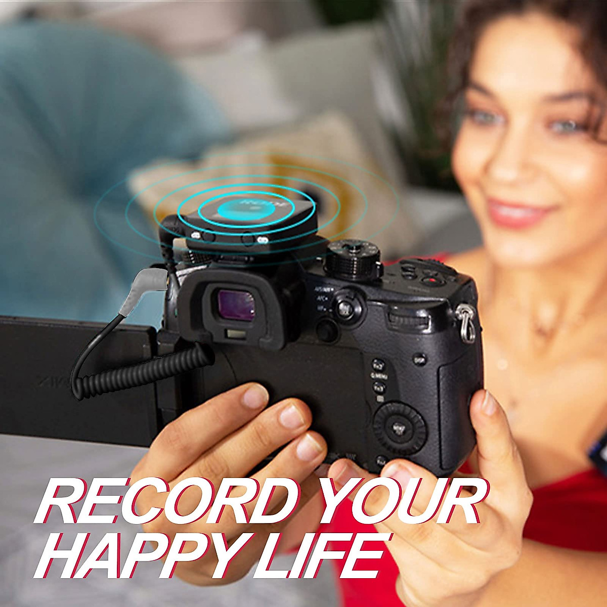 2 Pack Cable 3.5mm Male to Male Coiled Right Angle Microphone Cord Audio Converter Adapter Splitter Compatible Phone Smartphones Tablets with More External