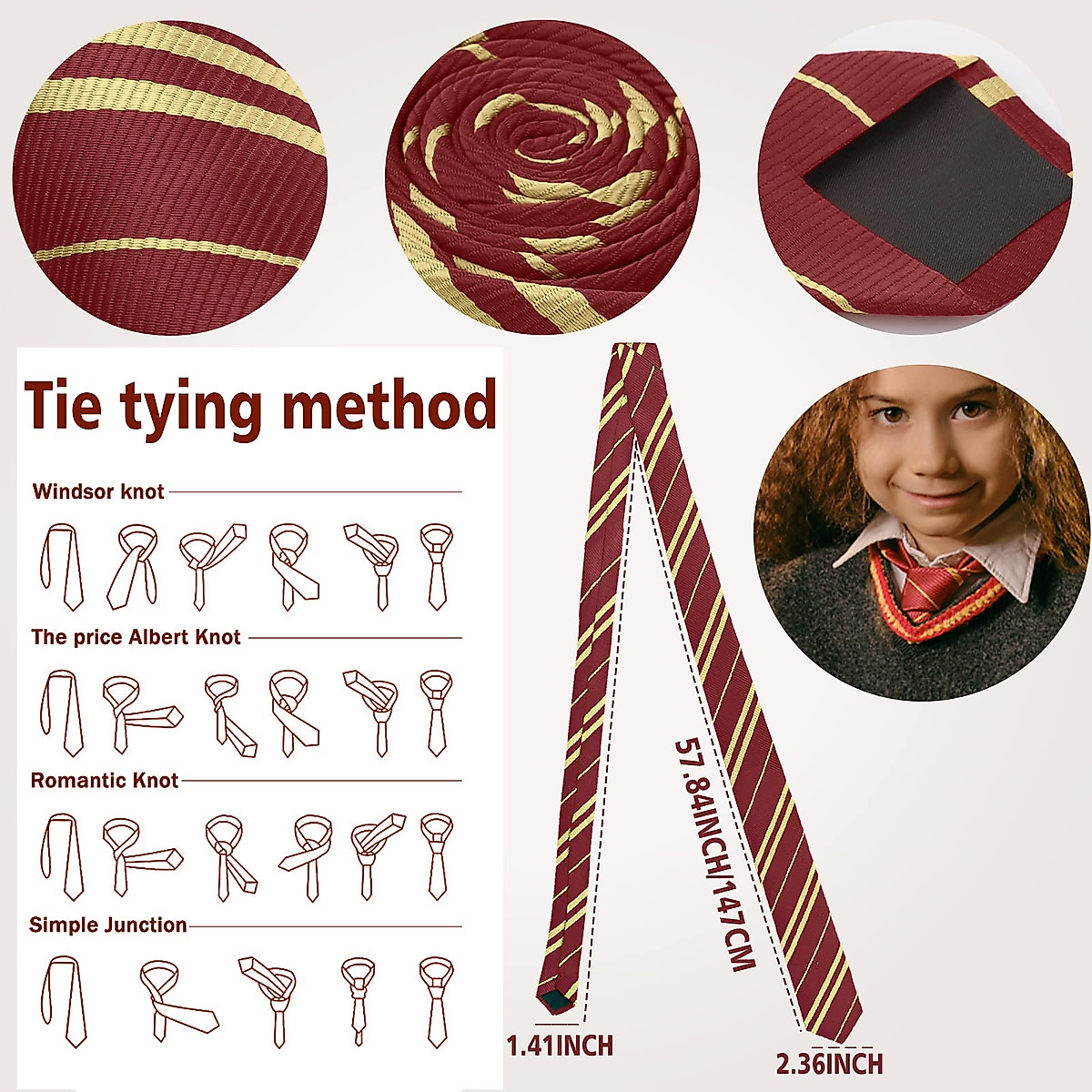 17PCs Wizard Party Favors Magic Wand Hat Glasses Frame Magic Scarf Tie Tattoo for Birthday Halloween Party Cosplay Costume Dress Up Accessories