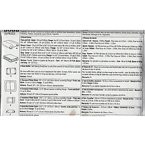 Simplicity Home 9088 ©1994 Luxurious Bedding - Duvet Cover, Dust Ruffle, Pillow Shams, Neck Roll