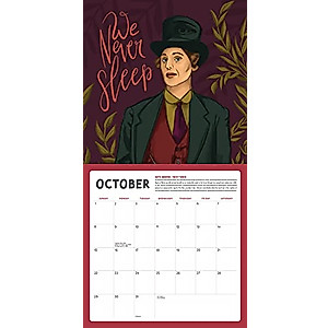 2023 Women Who Broke Glass Ceilings Wall Calendar: 12 Legendary Women Who Always Persisted and Fought Their Way to the Top (Monthly Art Calendar thru Dec. 2023, Inspirational Gift)