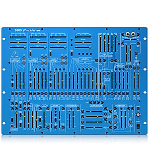 Behringer 2600 BLUE MARVIN Special Edition Semi-Modular Analog Synthesizer with 3 VCOs and Multi-Mode VCF in 8U Rack-Mount Format