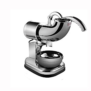 KZHFS Full Stainless Steel Ice Crushers Shavers Electric Ice Smoothies Maker Blender Machine for Coffee Bar Shop