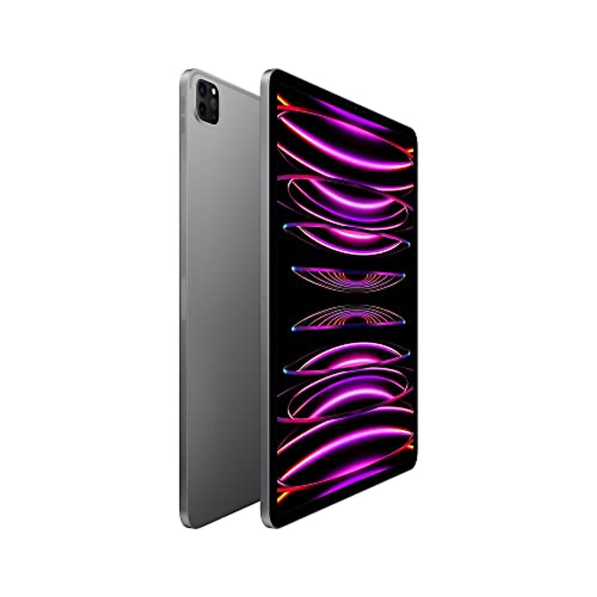Apple iPad Pro 12.9-inch (6th Generation): with M2 chip, Liquid Retina XDR Display, 256GB, Wi-Fi 6E, 12MP front/12MP and 10MP Back Cameras, Face ID, All-Day Battery Life – Space Gray