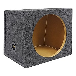 Rockville RHB12 12 Inches Sealed Hatchback Car Sub Enclosure Box 0.92 Cubic Feet