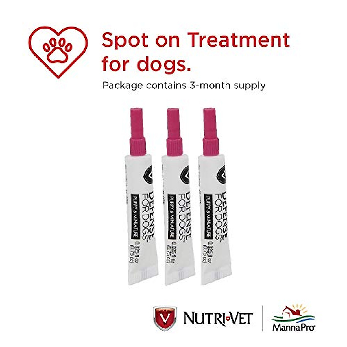 Nutri-Vet Defense Flea & Tick Control for Puppies