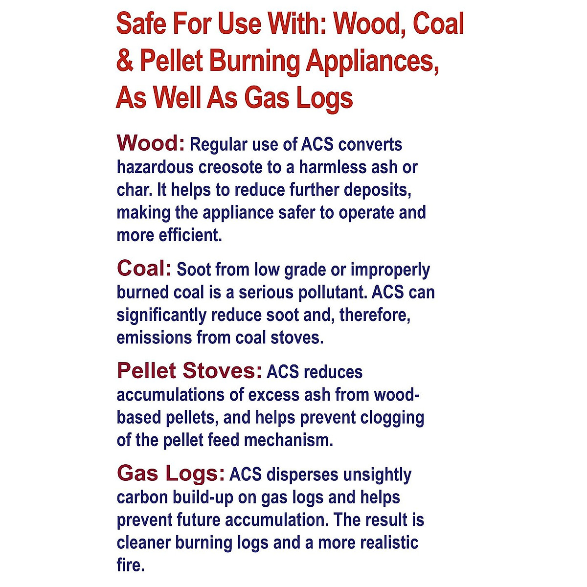 ACS Anti-Creo-Soot Liquid (32 oz.)