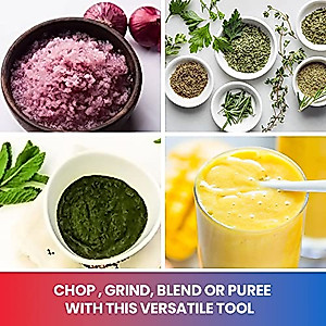 Koolatron Total Chef Miracle Blender 12-Piece Set with Heavy Duty Quad Blade, 1L Carafe, Travel Cups and Lids, Dishwasher-Safe Accessories, for Smoothies, Shakes, Sauces, Salsas, Baby Food