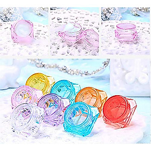 Primst 16pcs DIY Painting Tool Glue Clay Wax Holder Storage Container,Diamond Drilling Mud Painting Storage Bottle for DIY Art Craft (Diamond Shape,16pcs)