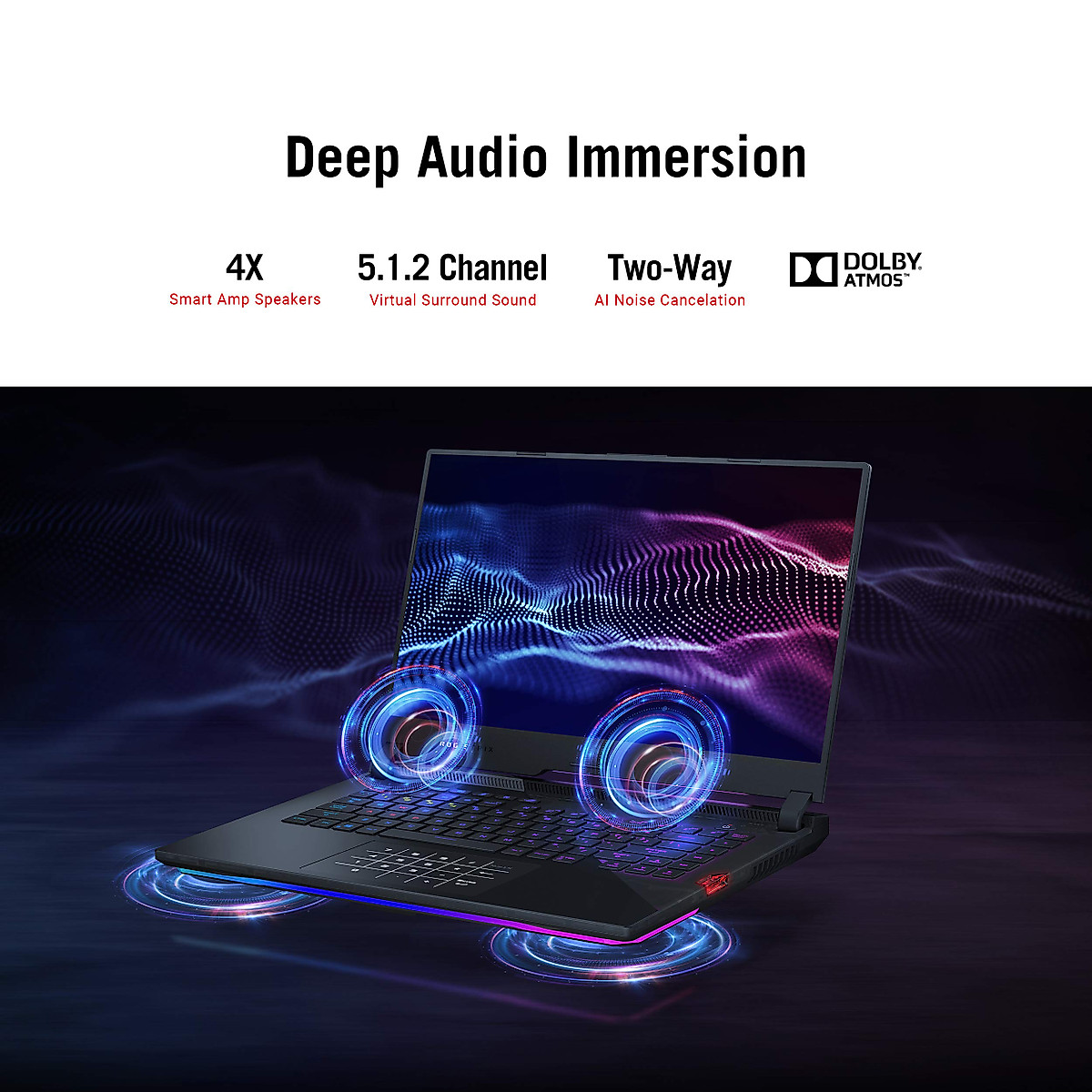 ASUS ROG Strix Scar 15 (2021) Gaming Laptop, 15.6” 300Hz IPS FHD, NVIDIA GeForce RTX 3080, AMD Ryzen 9 5900HX, 32GB DDR4, 1TB SSD, Opti-Mechanical Per-Key RGB Keyboard, Windows 10 Home, G533QS-DS98